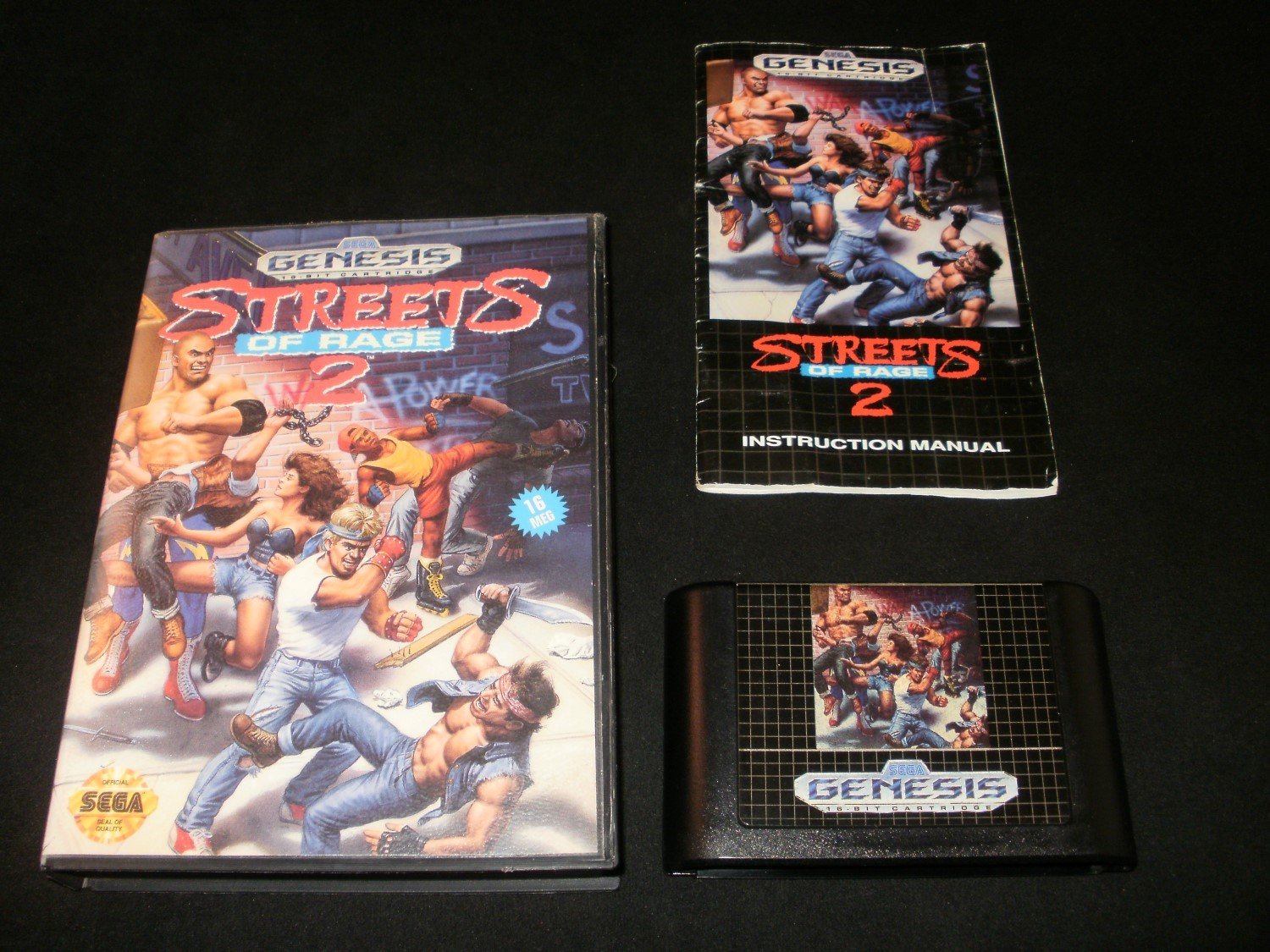 Streets of Rage 2 - Sega Genesis - Complete CIB