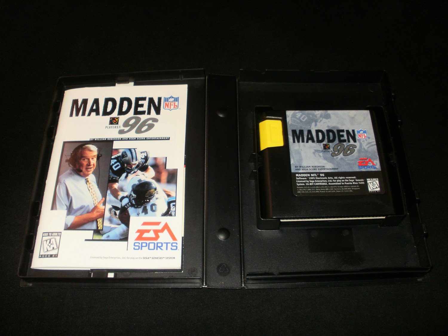Madden NFL 96 - Sega Genesis - Complete CIB