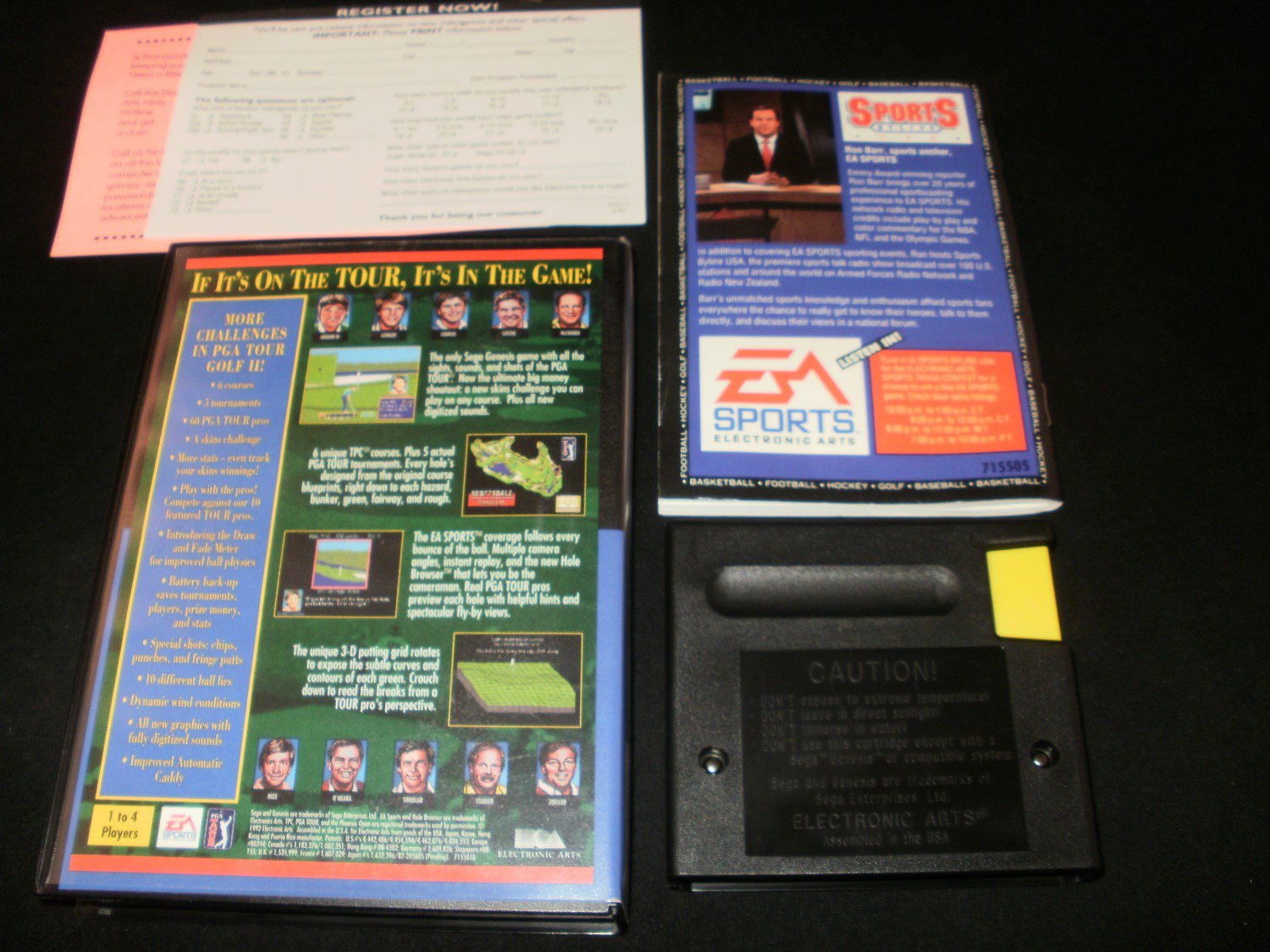 PGA Tour Golf II - Sega Genesis - Complete CIB