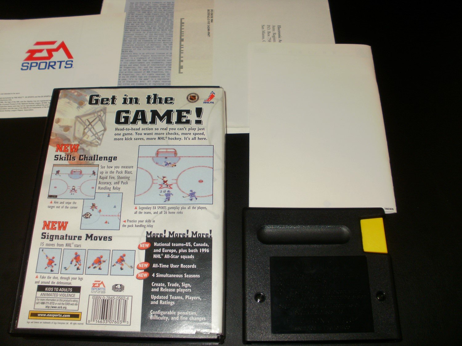 NHL '97 - Sega Genesis - Complete CIB