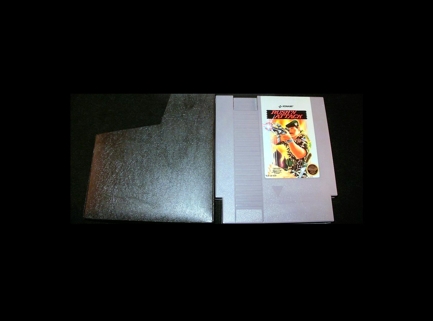 Rush'n Attack - Nintendo NES - With Cartridge Sleeve