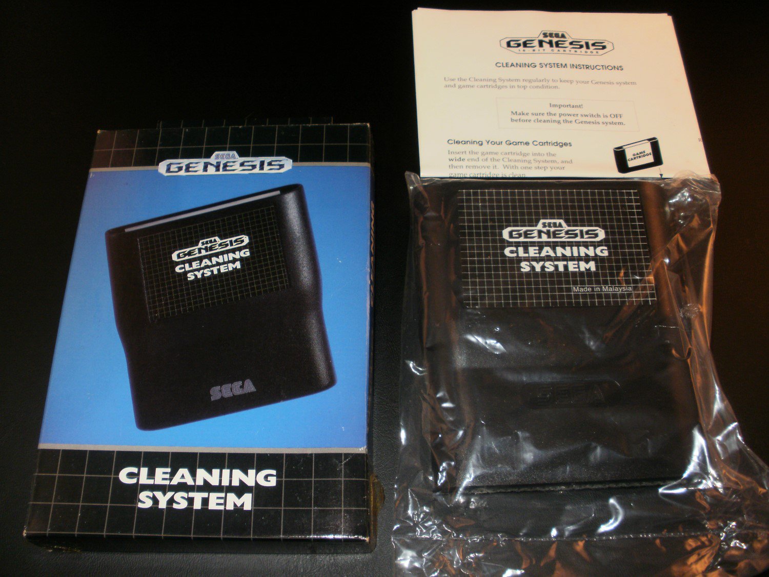 Cleaning System - Sega Genesis - Brand New
