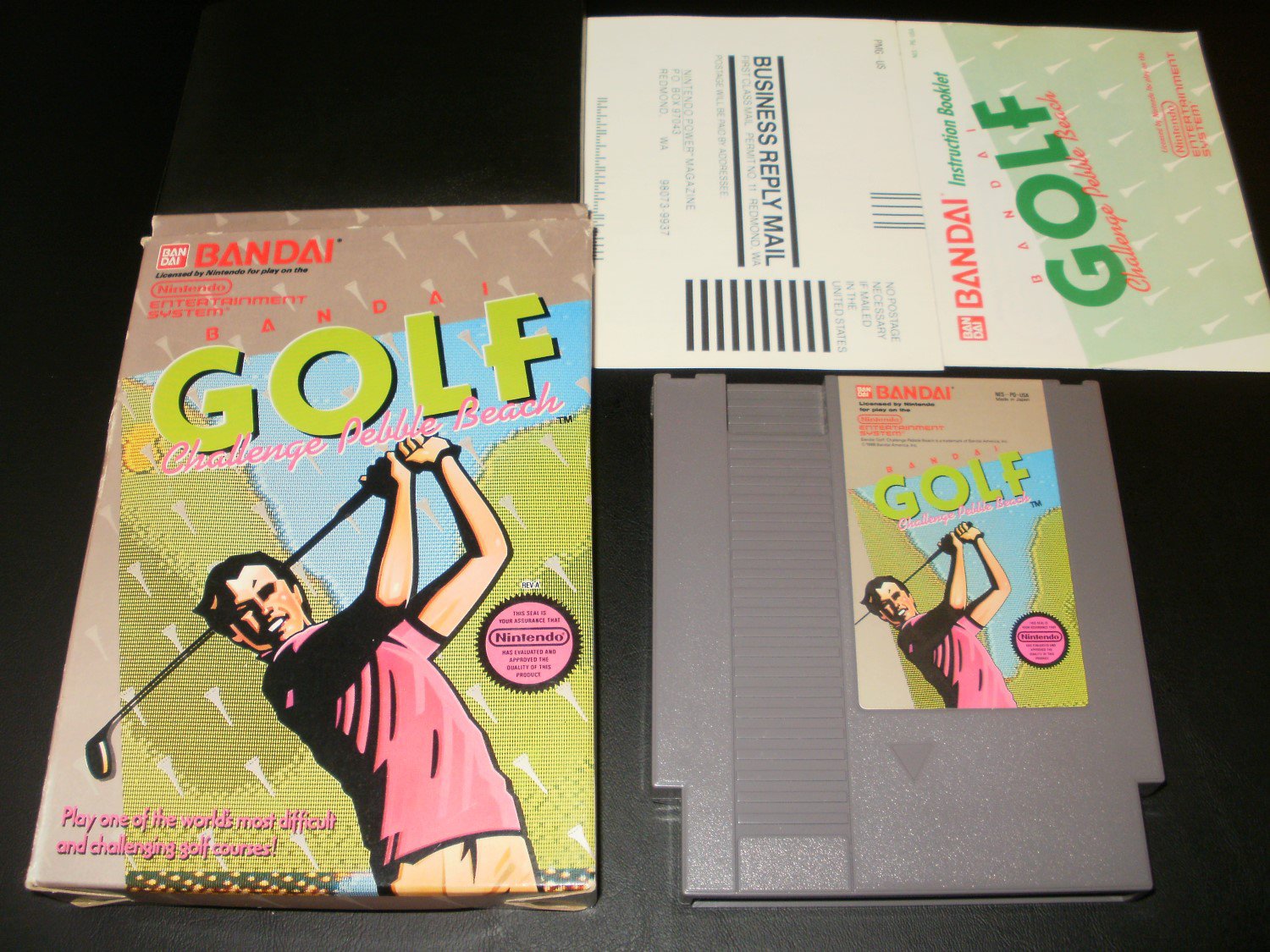 Bandai Golf - Nintendo NES - Complete CIB
