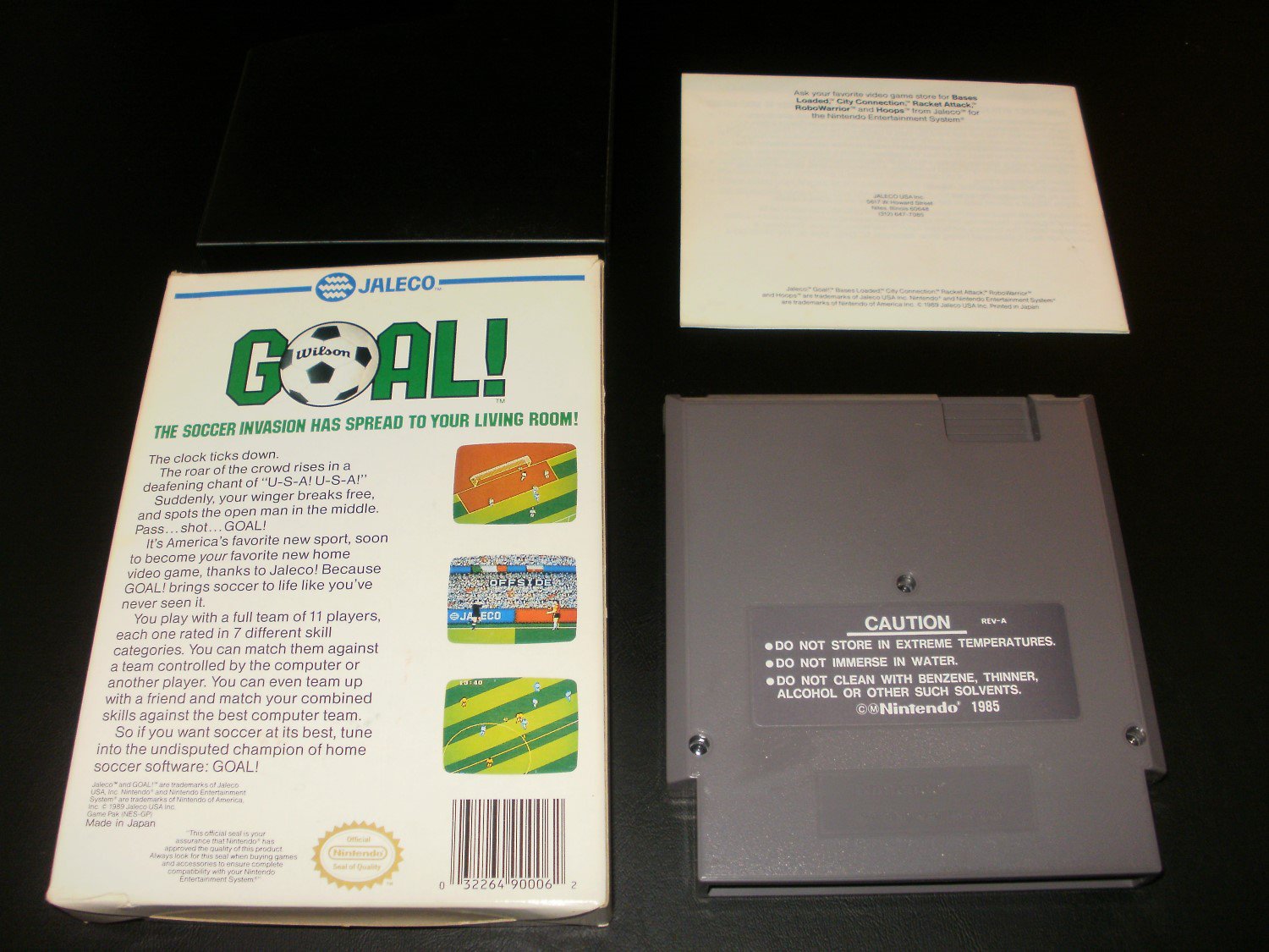Goal - Nintendo NES - Complete CIB