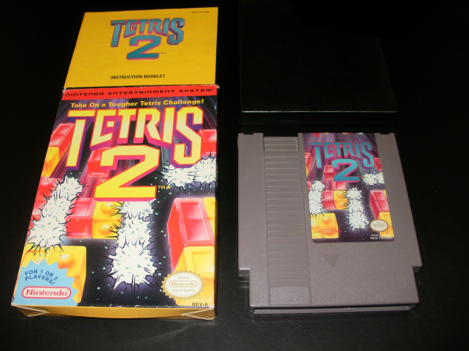 Tetris 2 - Nintendo NES - Complete CIB