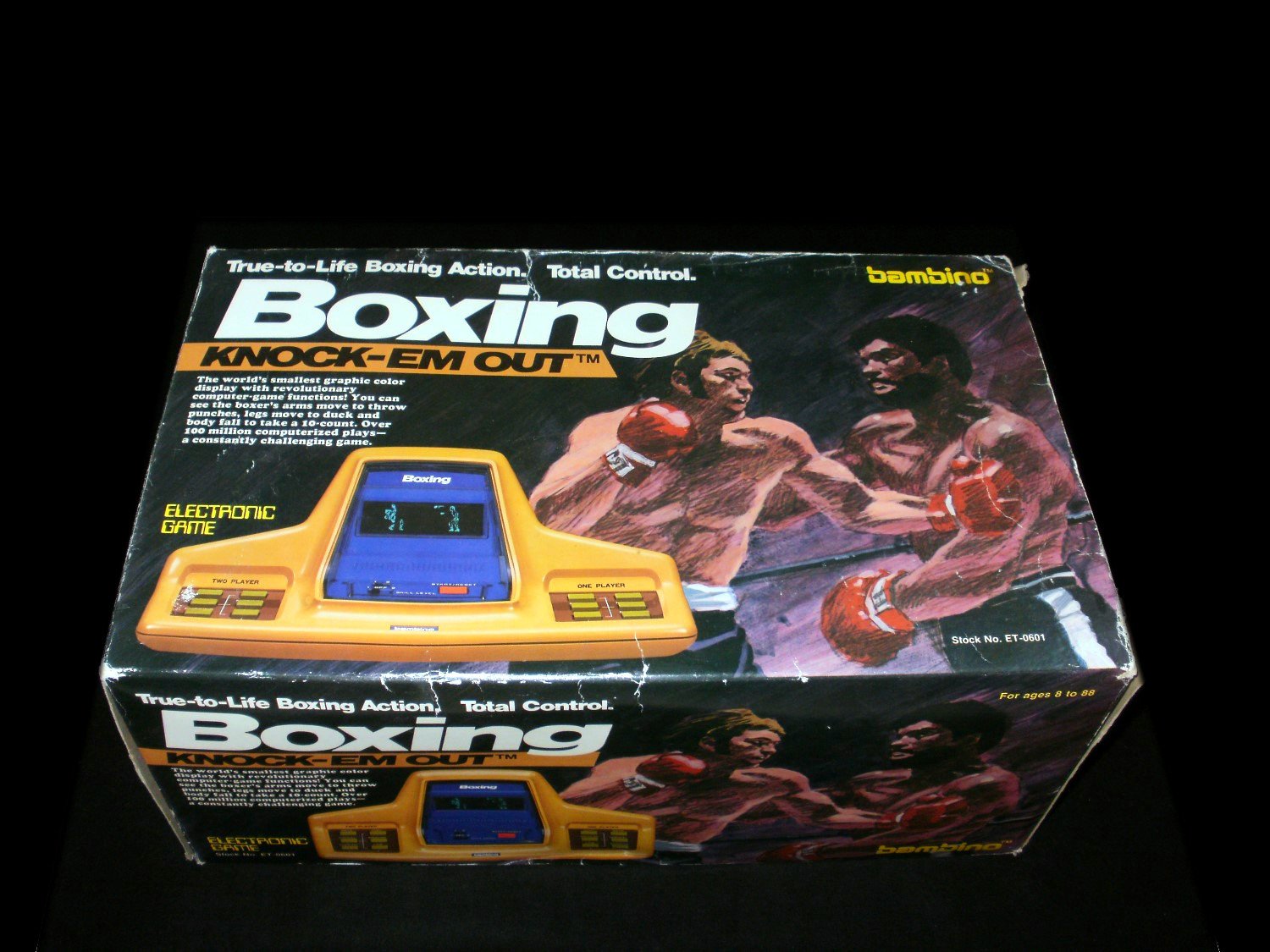 Knock 'em Out Boxing - Vintage Tabletop - Bambino 1979 - Complete CIB