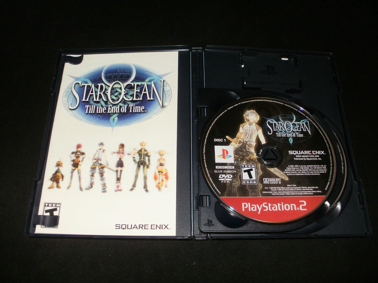 Star Ocean Till the End of Time - Sony PS2 - Complete CIB