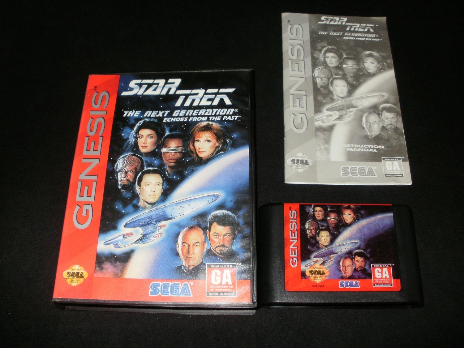 Star Trek The Next Generation - Sega Genesis - Complete CIB