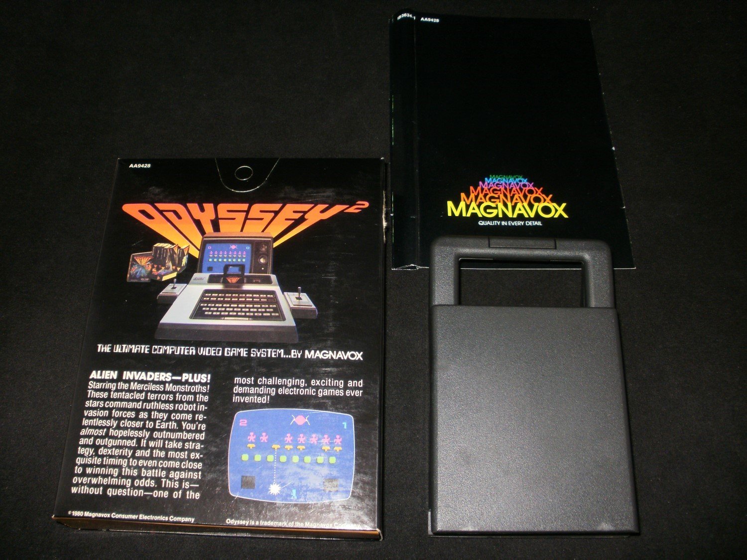 Alien Invaders Plus - Magnavox Odyssey 2 - Complete