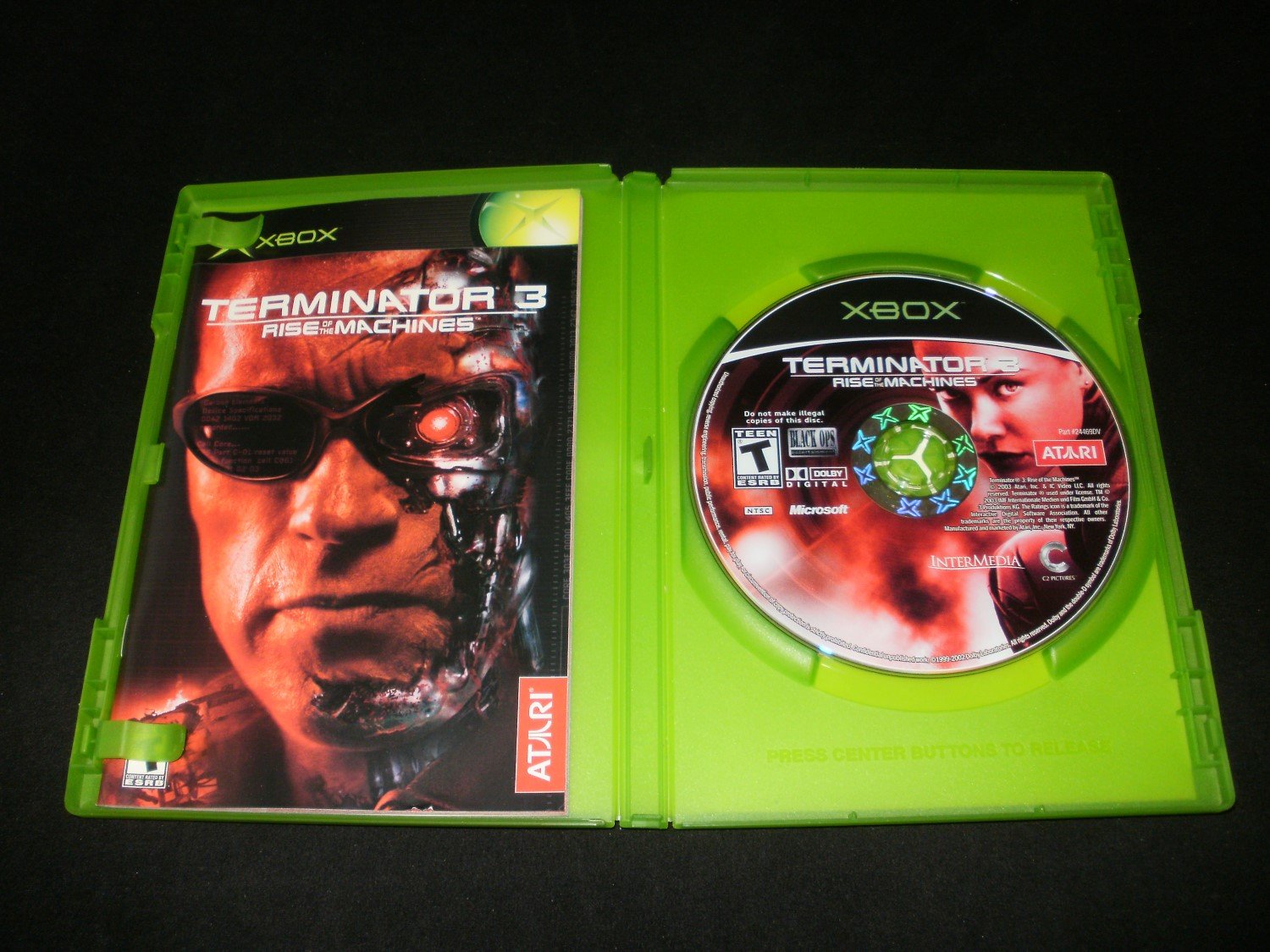 Terminator 3 Rise of the Machines - Xbox - Complete CIB