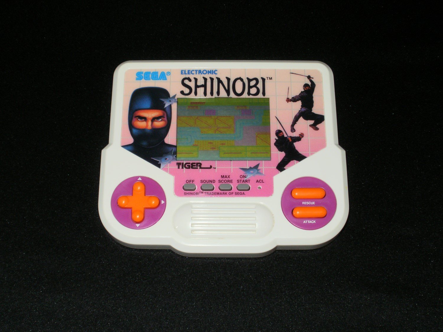 Shinobi - Vintage Handheld - Tiger Electronics 1990 - Refurbished