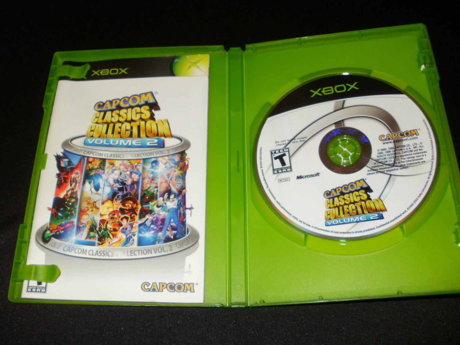 Capcom Classics Collection Vol 2 - Xbox - Complete CIB - Rare