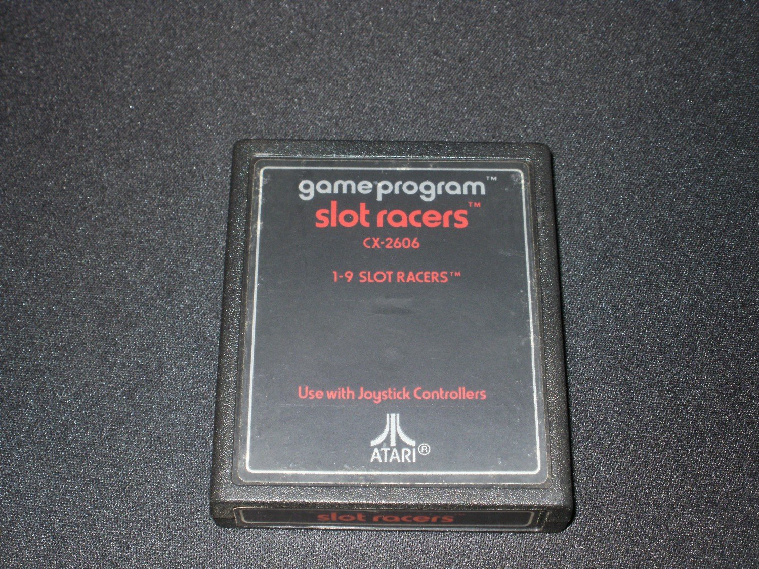 Slot Racers - Atari 2600 - 1978 Red Text Label Version