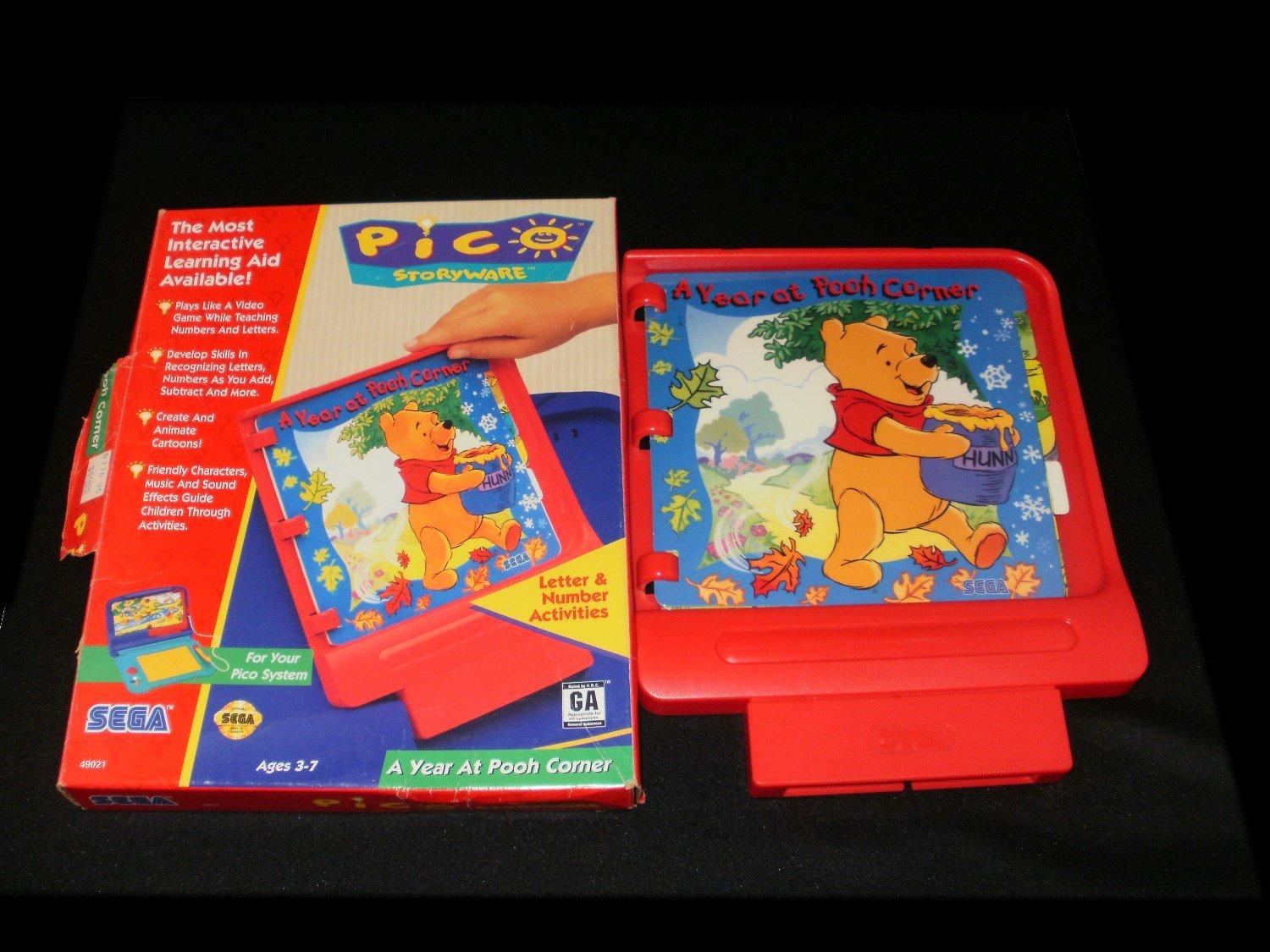 Year at Pooh Corner - Sega Pico - With Box
