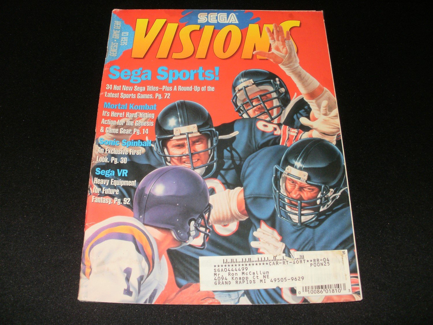 Sega Visions Magazine - August, September 1993