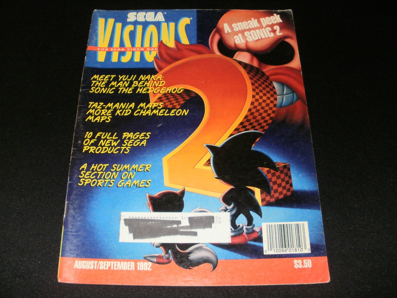 Sega Visions Magazine - August, September 1992