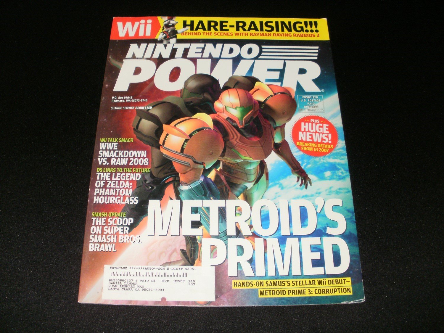 Nintendo Power - Issue No. 219 - September, 2007