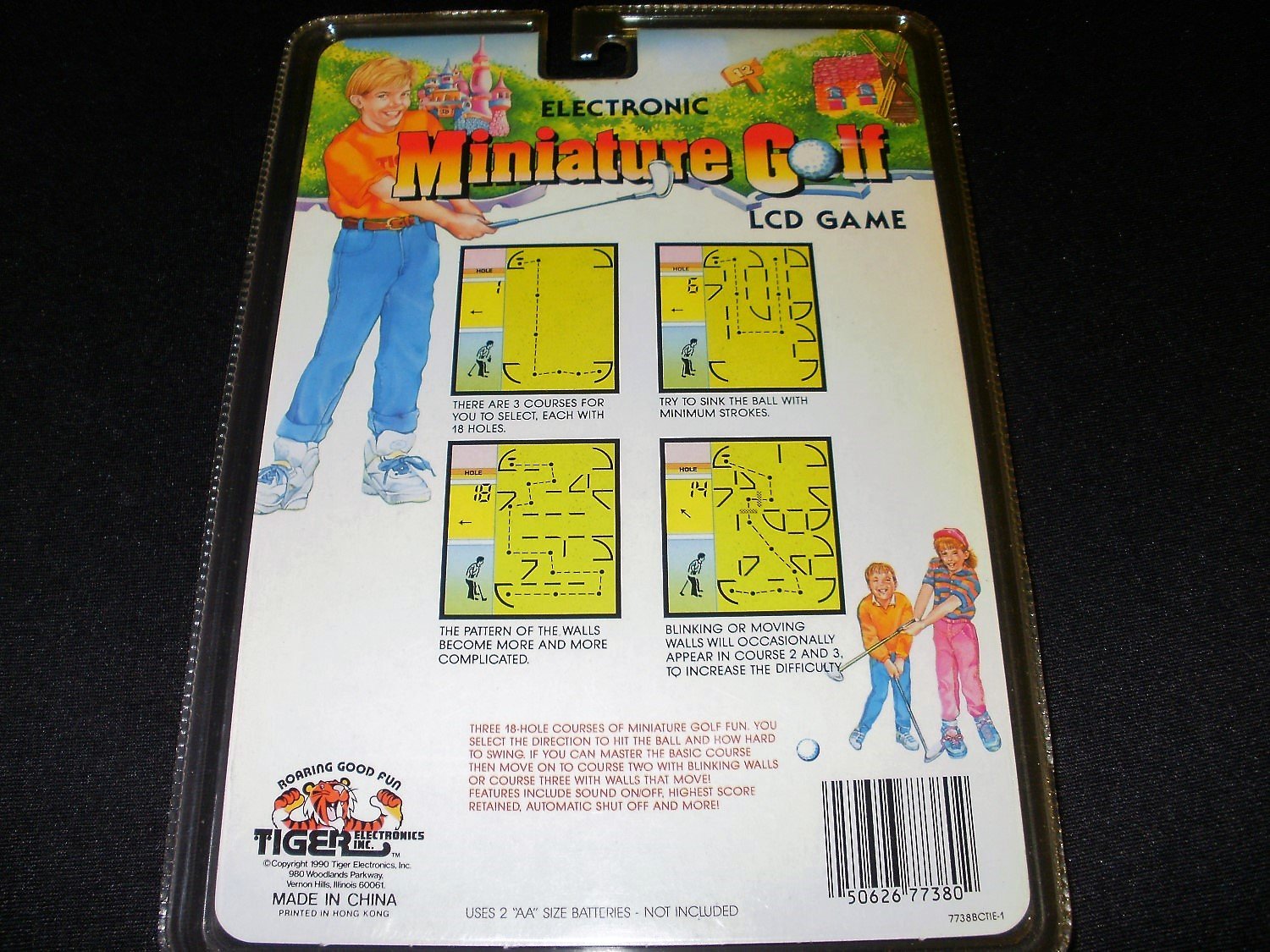 Miniature Golf - Tiger Electronics 1990 - New Factory Sealed