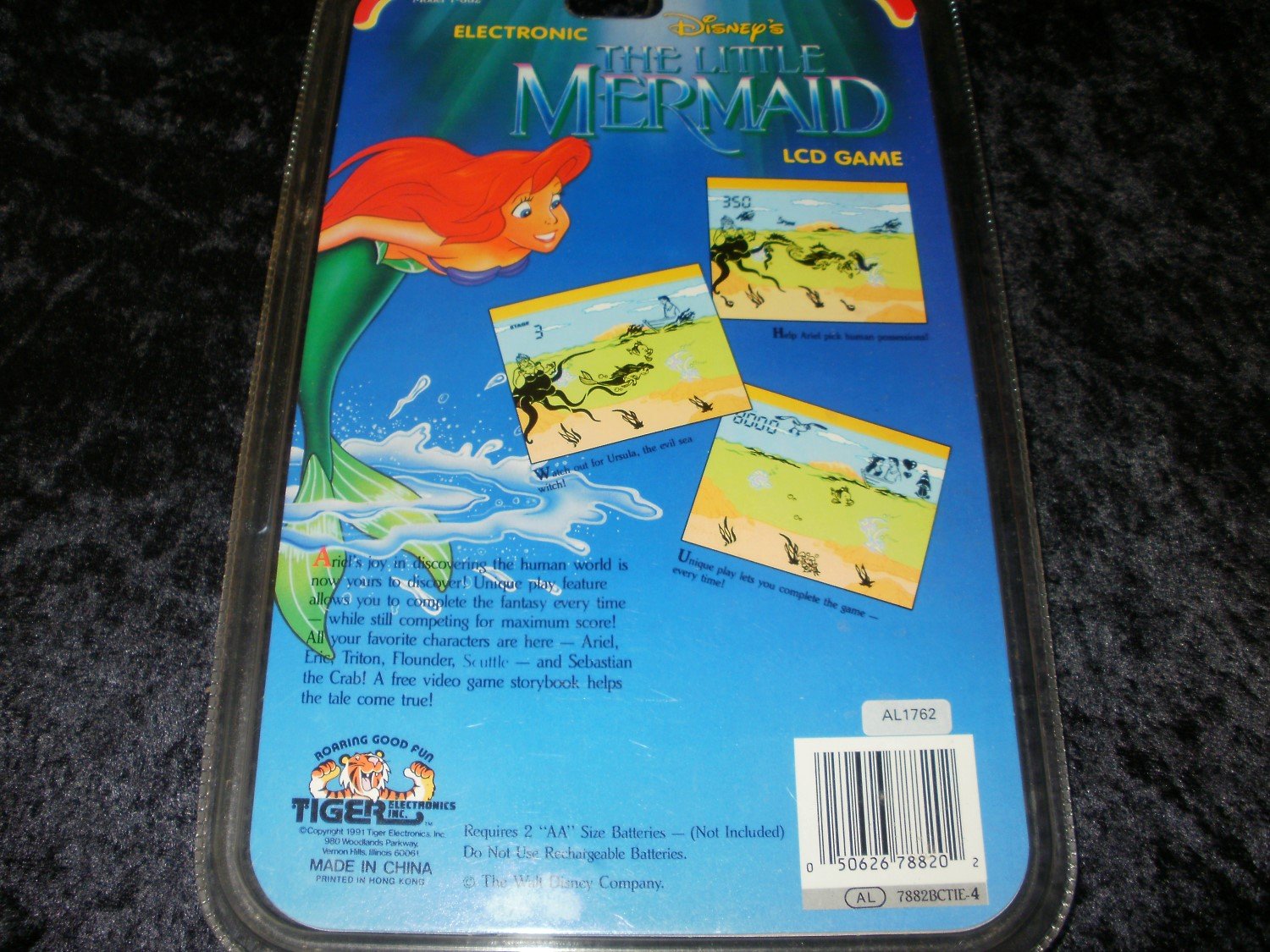 Disney's The Little Mermaid - Tiger Electronics 1990 - New Factory Sealed