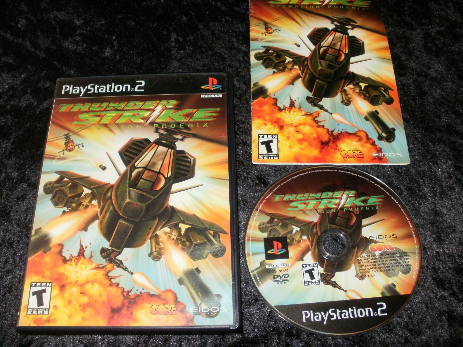 Thunderstrike Operation Phoenix - Sony PS2 - Complete CIB
