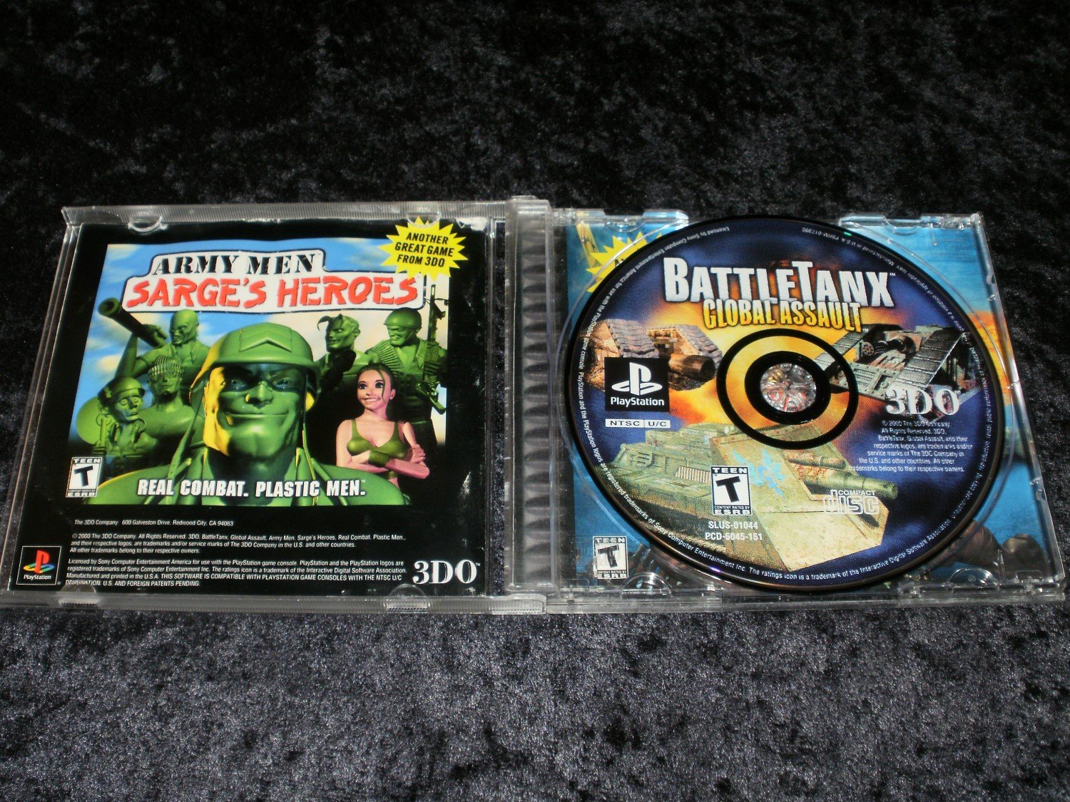 BattleTanx Global Assault - Sony PS1 - Complete CIB