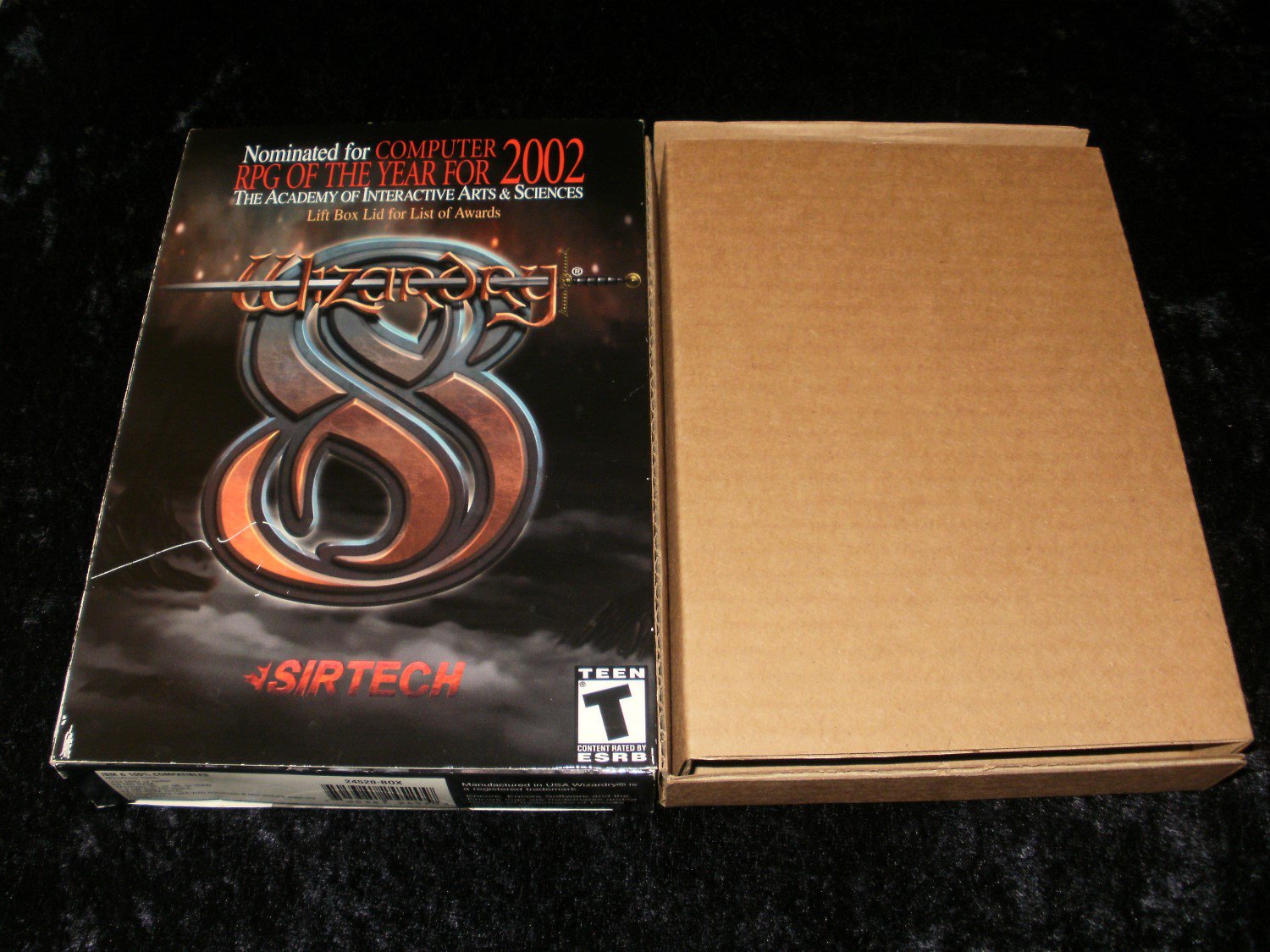 Wizardry 8 - 2001 Sirtech - Windows PC - With Box - Encore 2003 Re-Release
