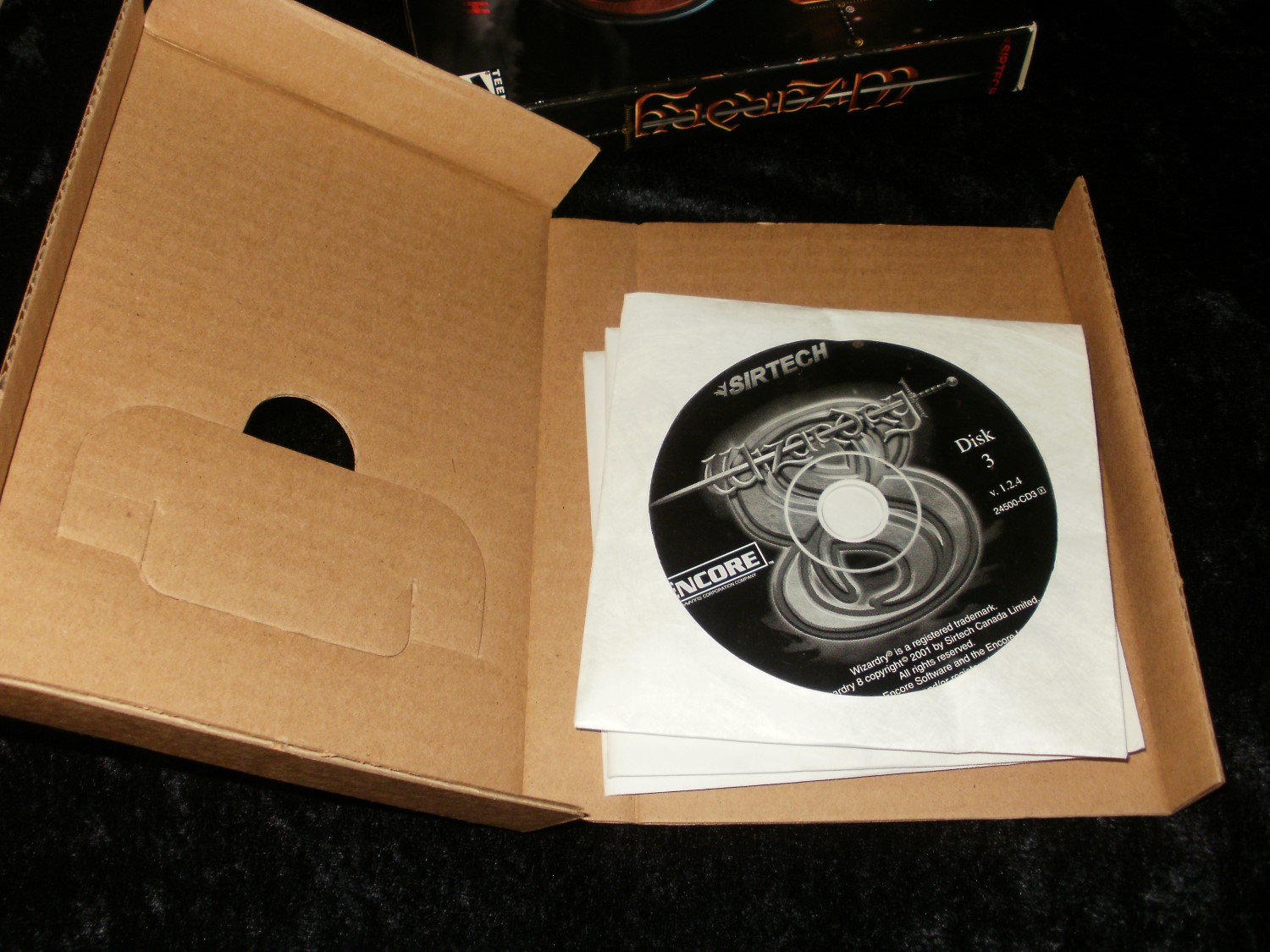 Wizardry 8 - 2001 Sirtech - Windows PC - With Box - Encore 2003 Re-Release