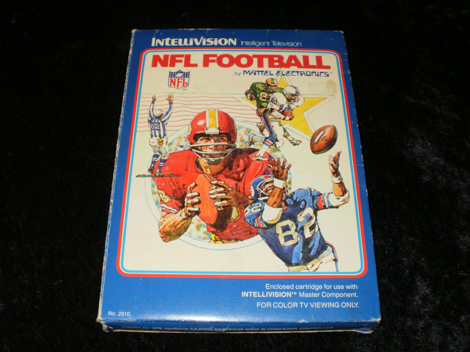 NFL Football - Mattel Intellivision - Complete CIB