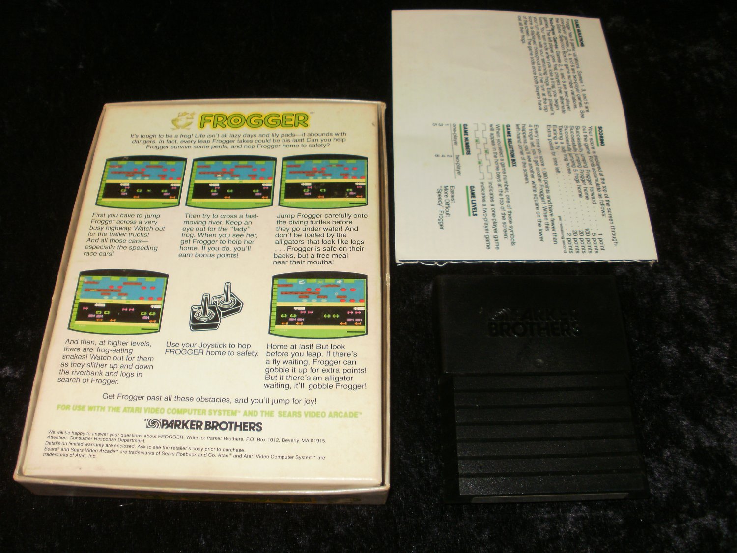 Frogger - Atari 2600 - Complete CIB