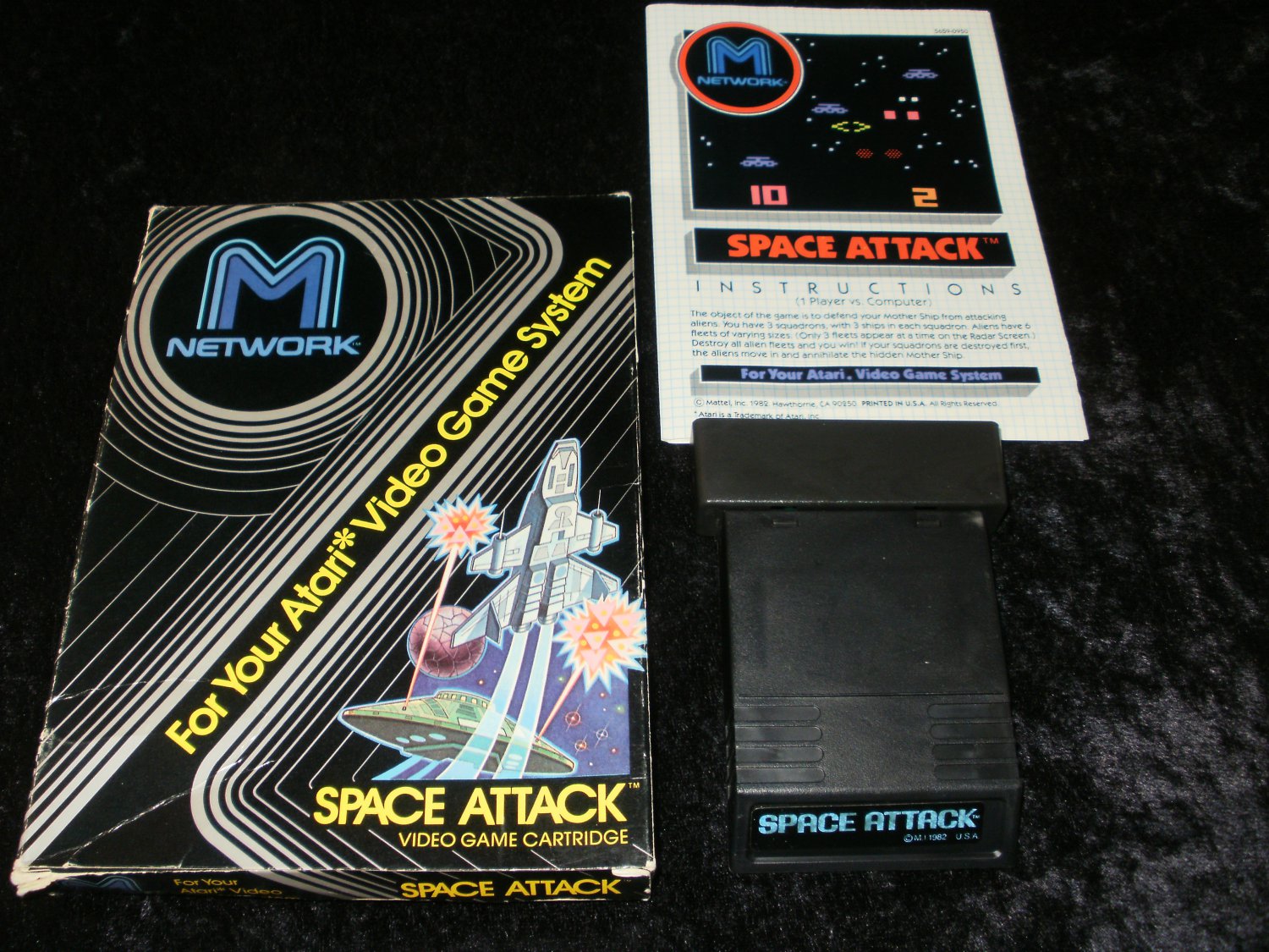 Space Attack - Atari 2600 - Complete CIB