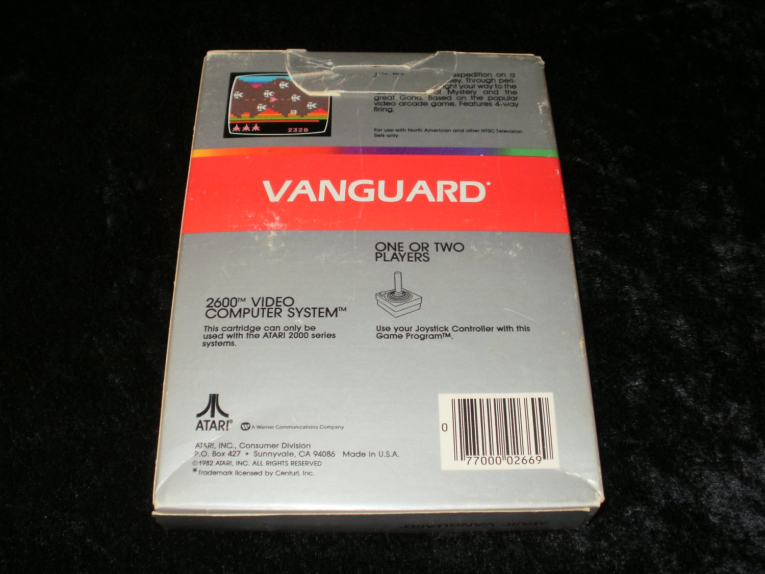 Vanguard - Atari 2600 - Brand New Factory Sealed