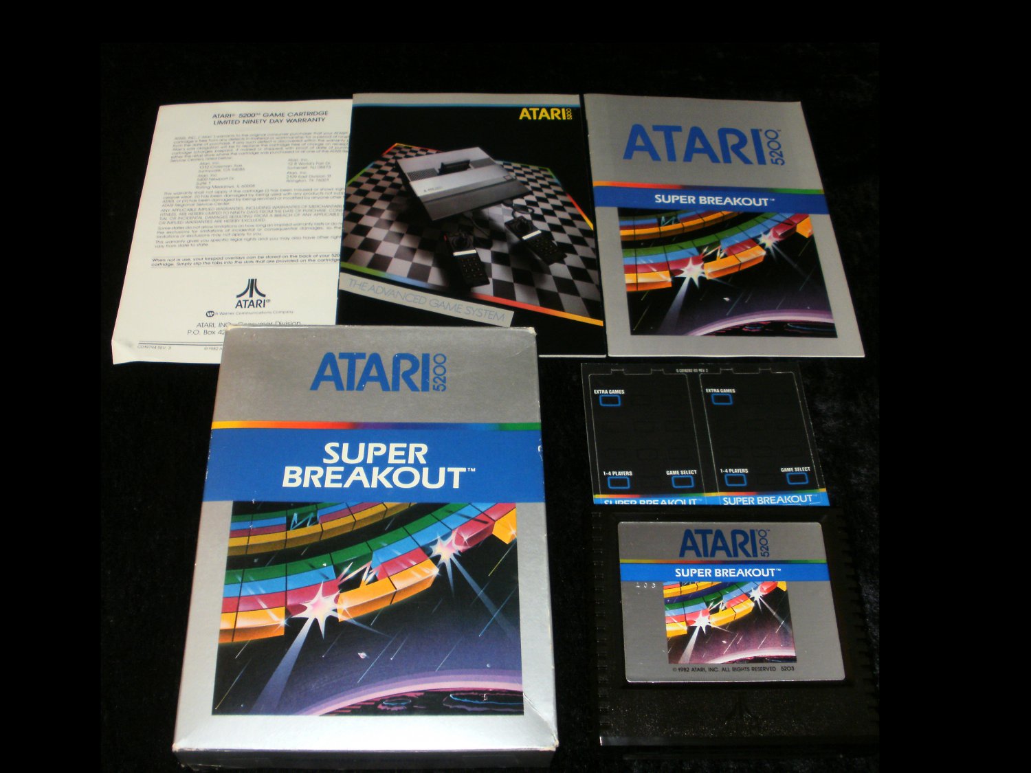 Super Breakout - Atari 5200 - Complete CIB