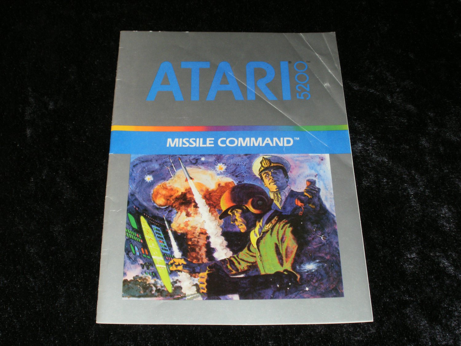Missile Command - Atari 5200 - Manual Only