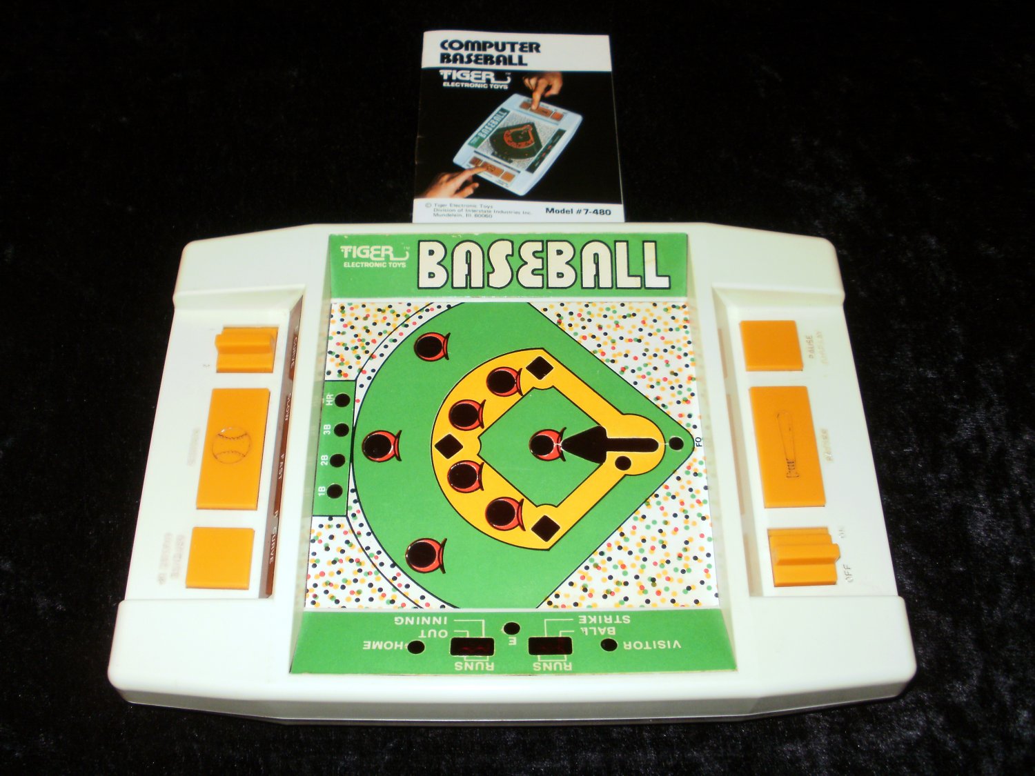 Computer Baseball - Vintage Tabletop - Tiger Electronics 1979 ...