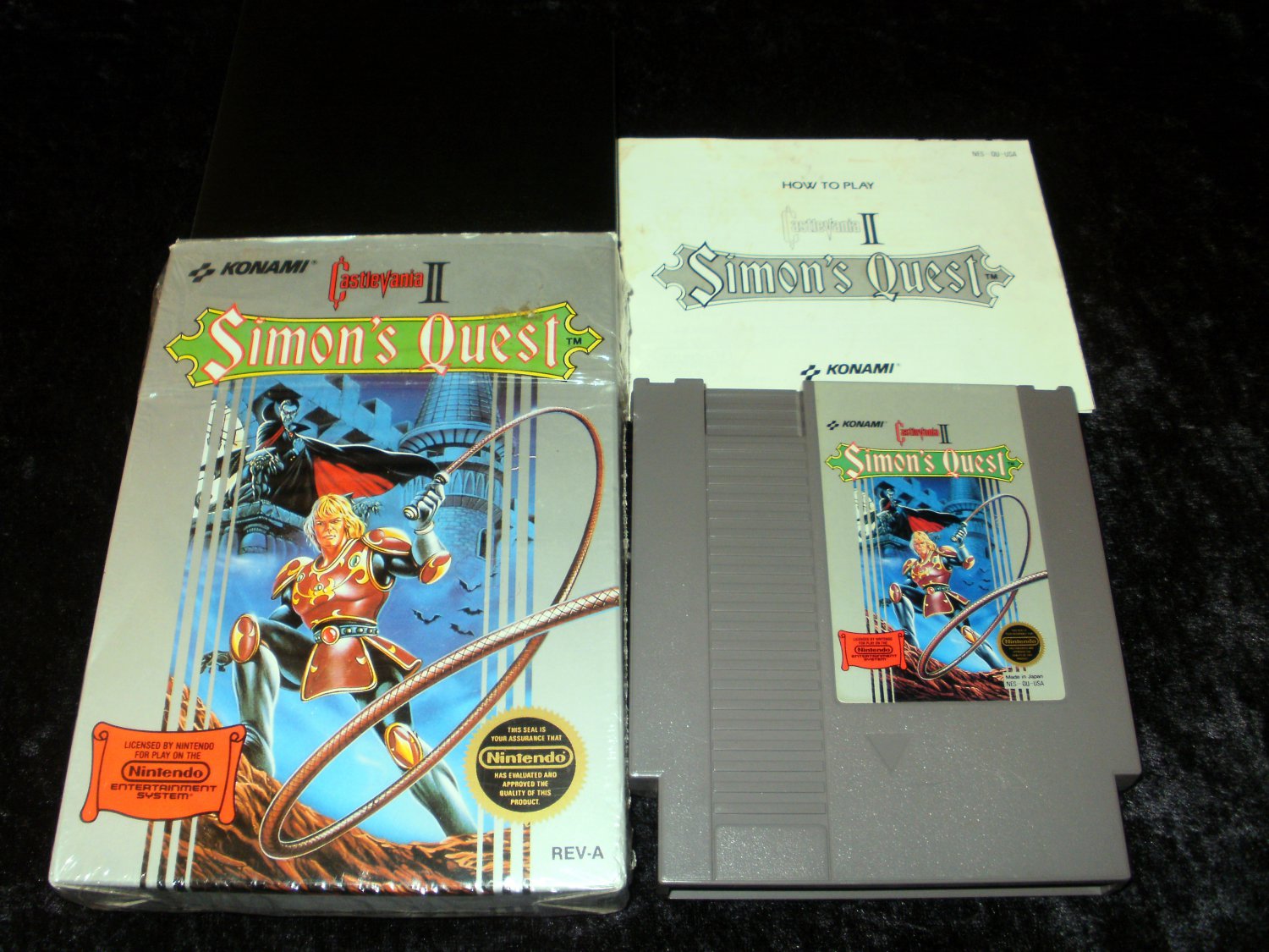 Castlevania II Simon's Quest - Nintendo NES - Complete CIB