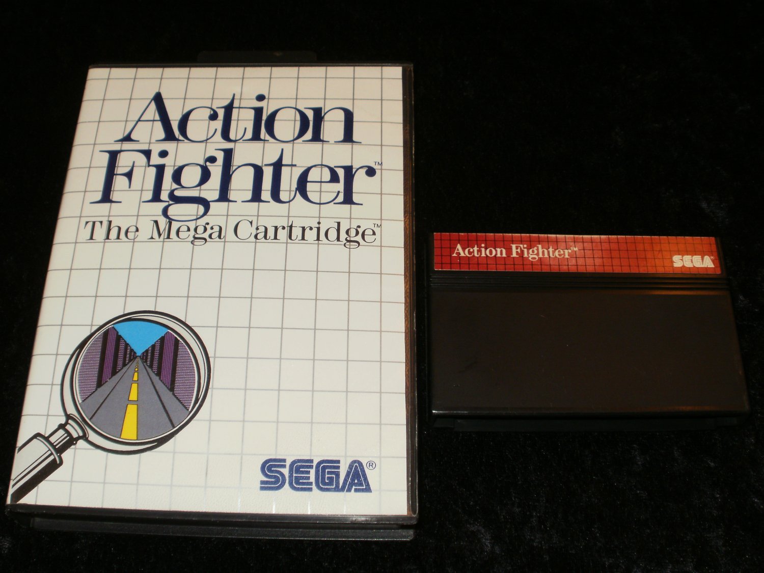 Action Fighter - Sega Master System - With Box