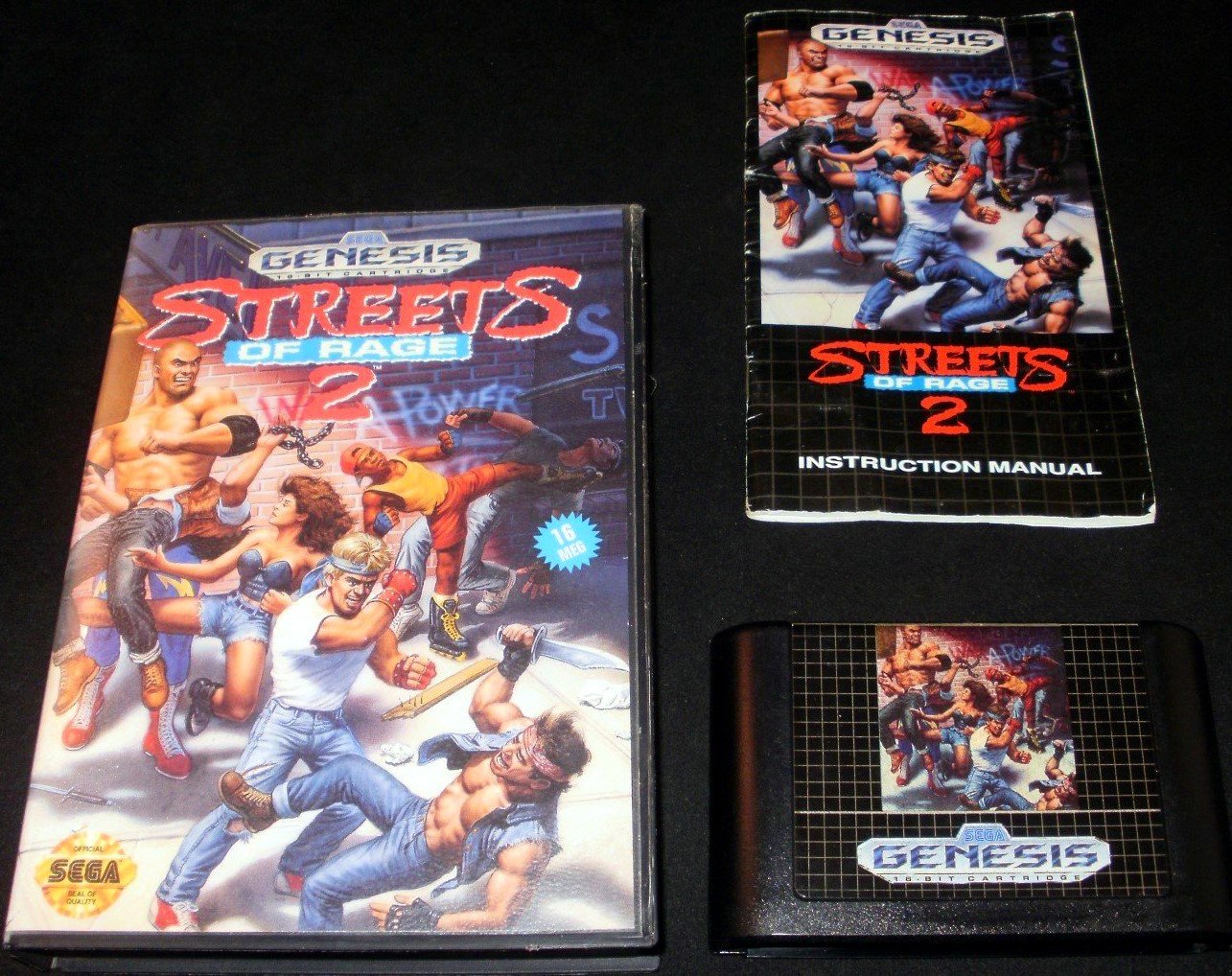 Streets of Rage 2 - Sega Genesis - Complete CIB
