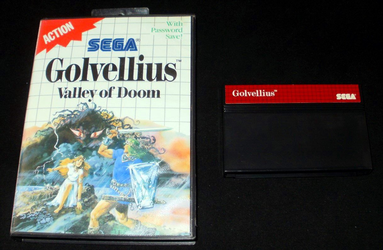 Golvellius Valley of Doom - Sega Master System - With Box