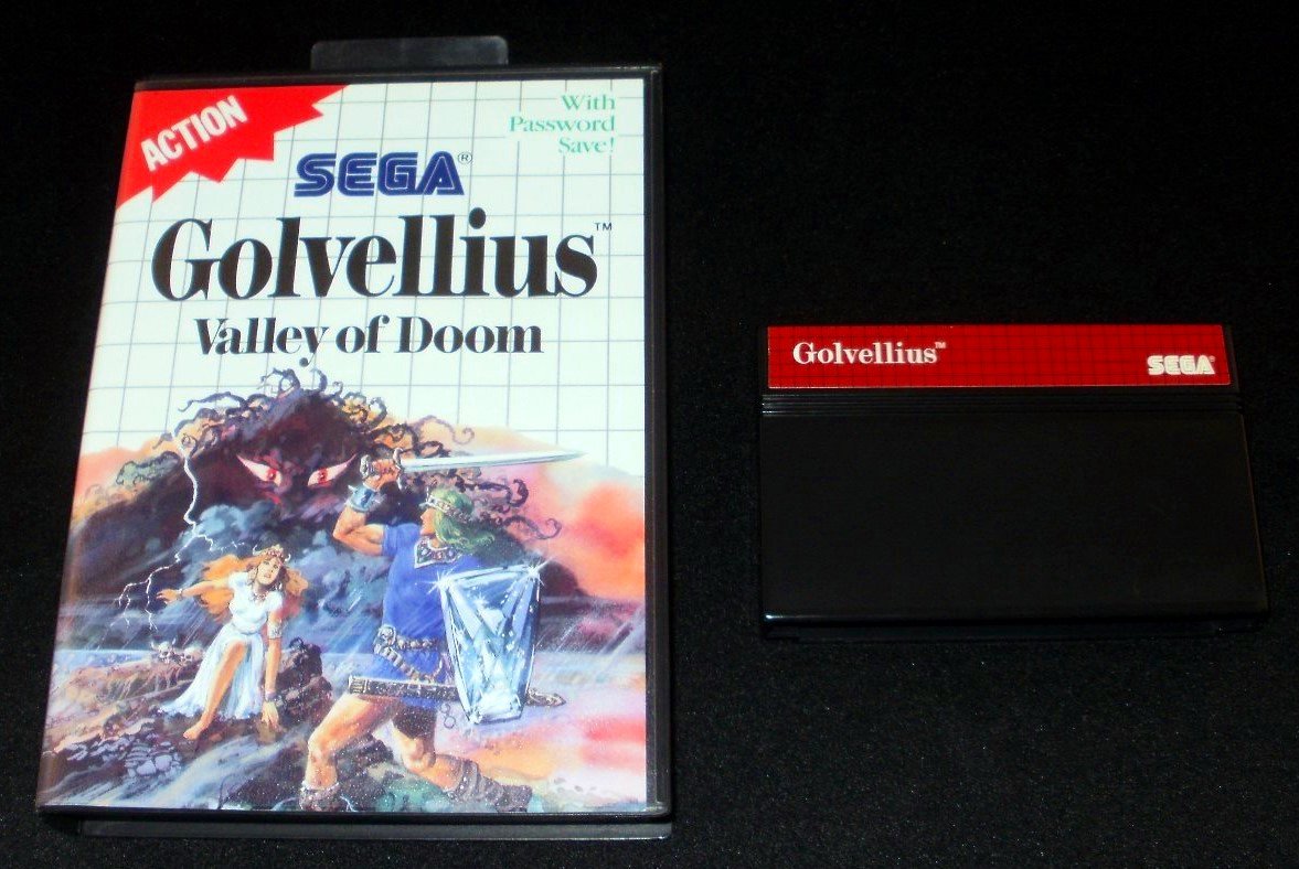 Golvellius Valley of Doom - Sega Master System - With Box