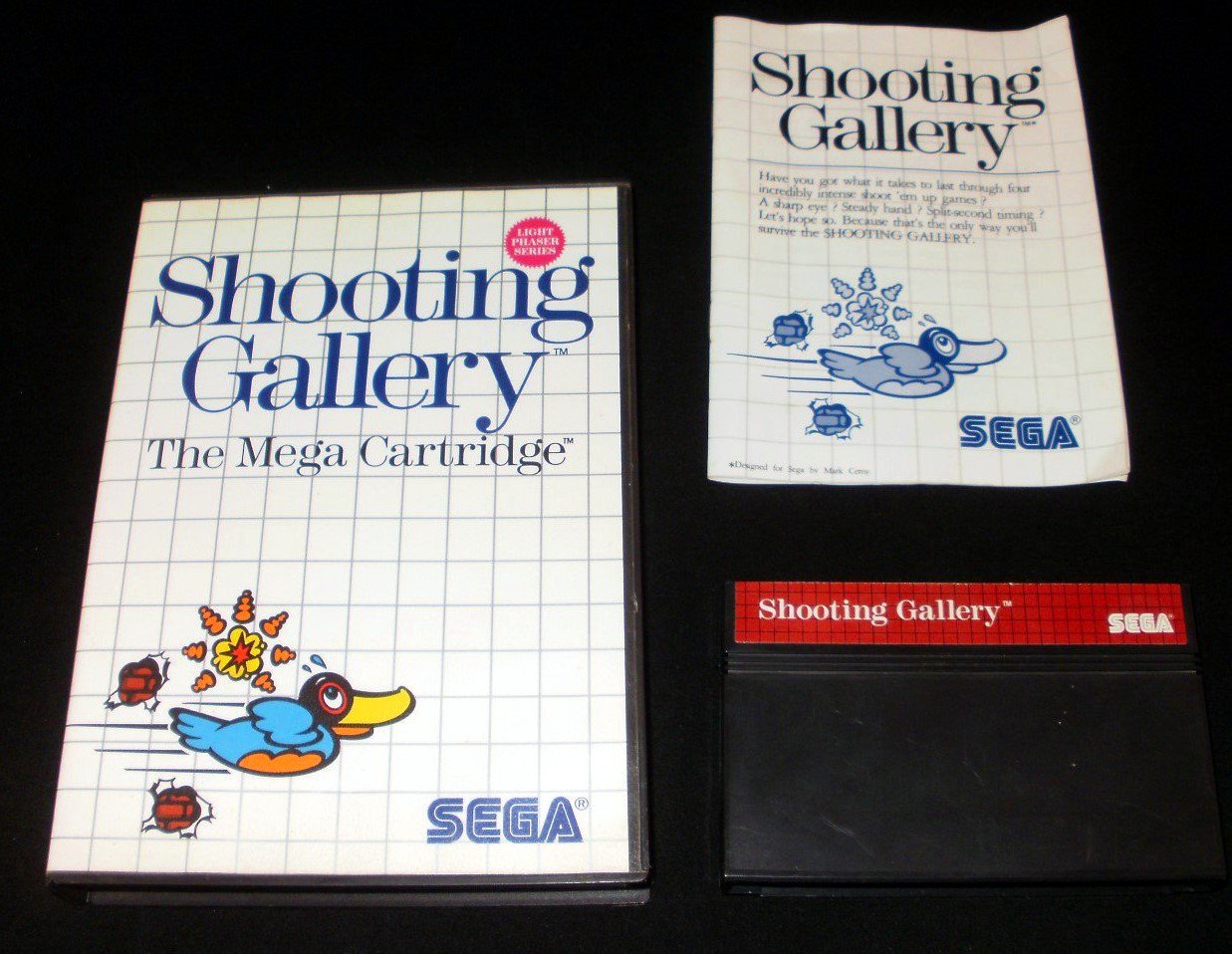 Shooting Gallery - Sega Master System - Complete CIB