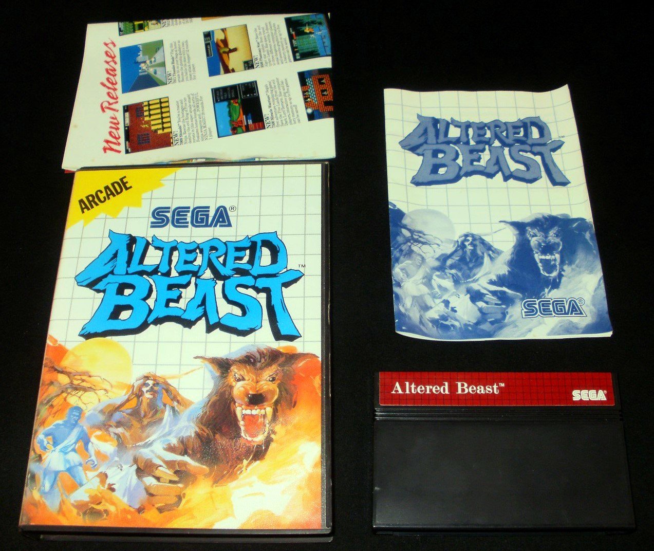 Altered Beast - Sega Master System - Complete CIB
