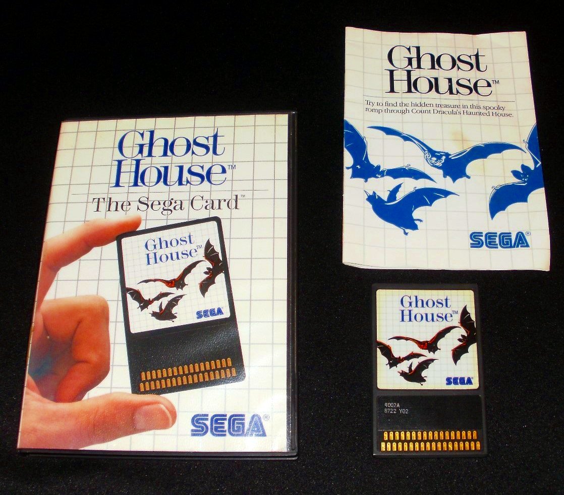 Ghost House - Sega Master System - Complete CIB