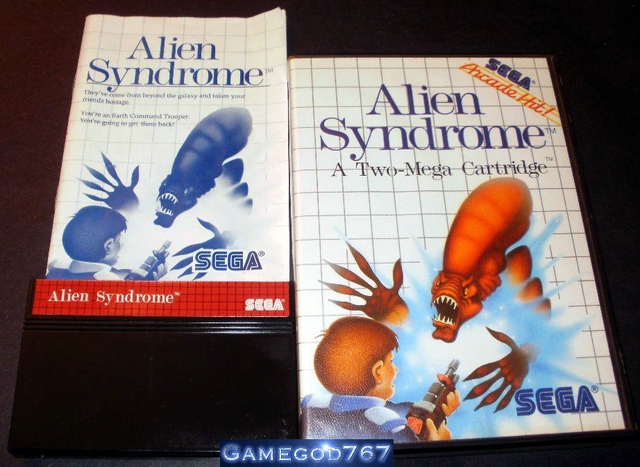 Alien Syndrome - Sega Master System - Complete CIB