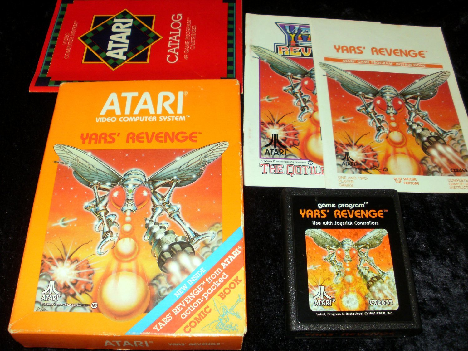 Yars' Revenge - Atari 2600 - Complete CIB