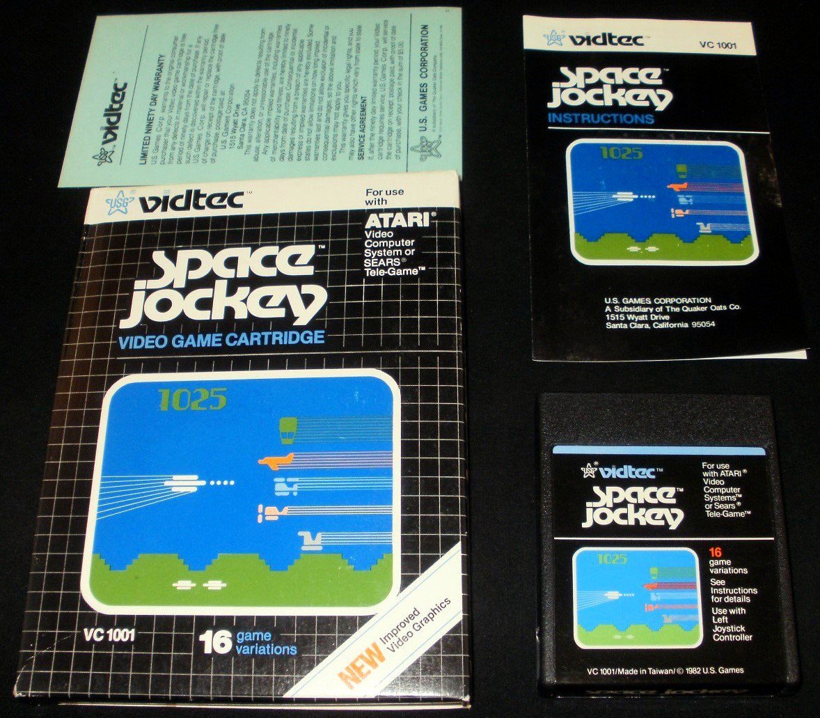Space Jockey - Atari 2600 - Complete CIB