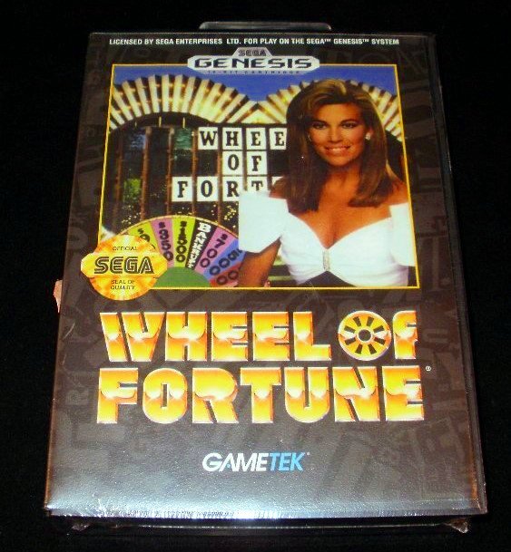 Wheel of Fortune - Sega Genesis - Brand New Factory Sealed - Original ...