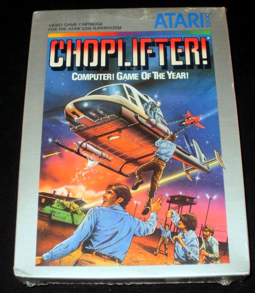 Choplifter - Atari 5200 - Brand New Factory Sealed