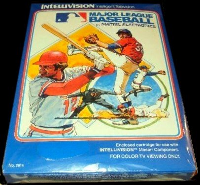 Major League Baseball - Mattel Intellivision - New Factory Sealed