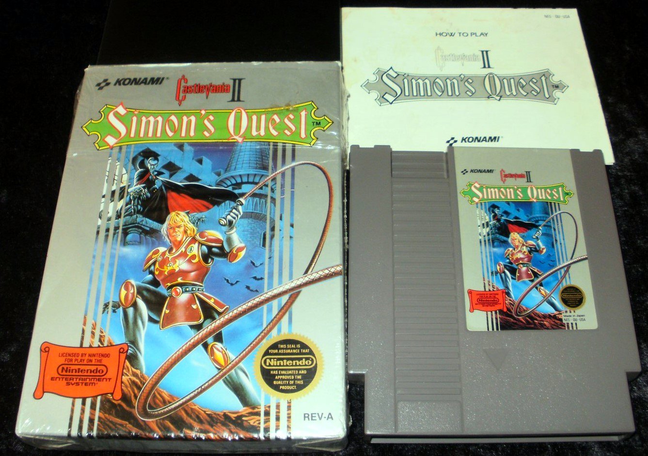 Castlevania II Simon's Quest - Nintendo NES - Complete CIB