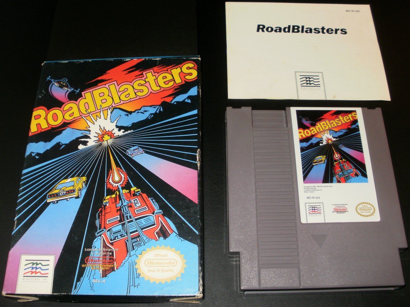 RoadBlasters - Nintendo NES - Complete CIB